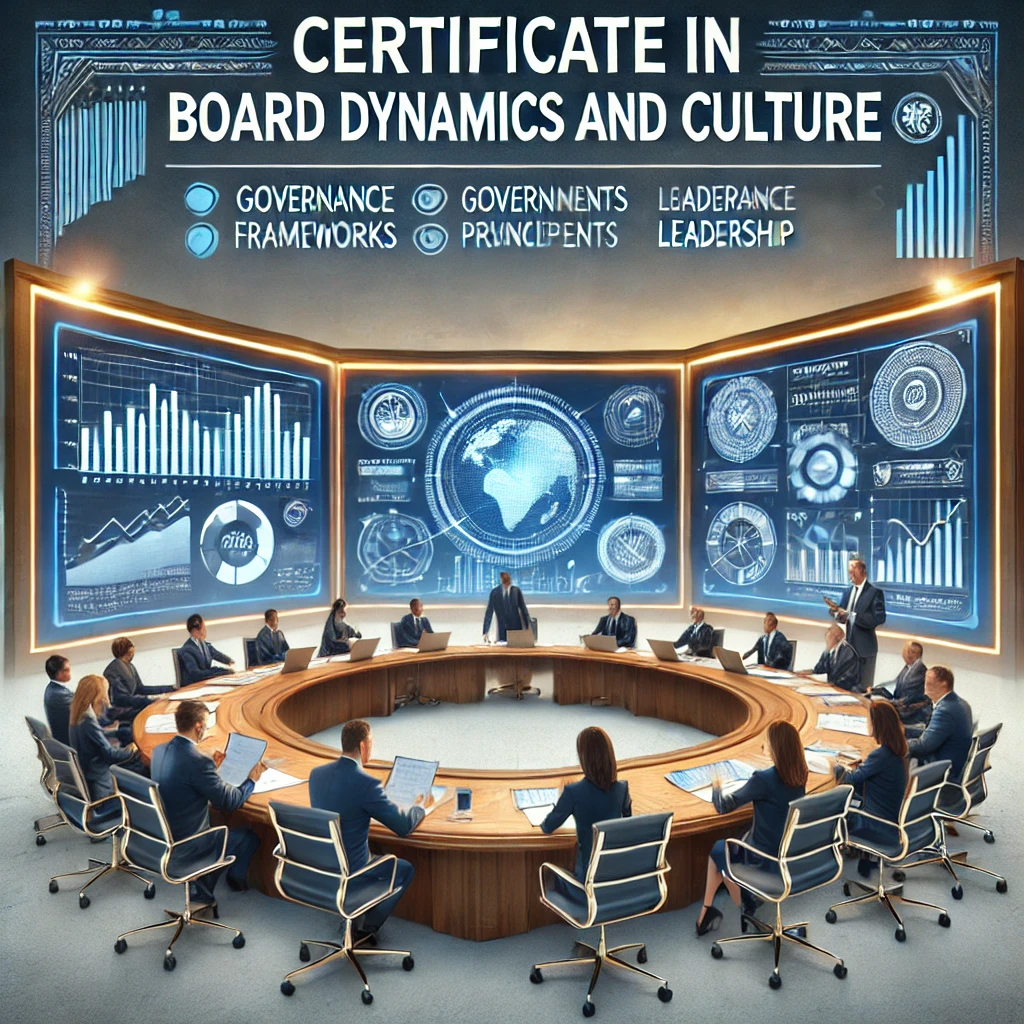 Certificate in Board Dynamics and Culture – Strengthen Governance and ...