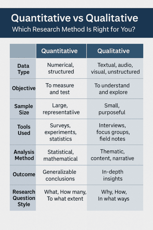 Quantitative vs Qualitative: Which Research Method Is Right for You ...
