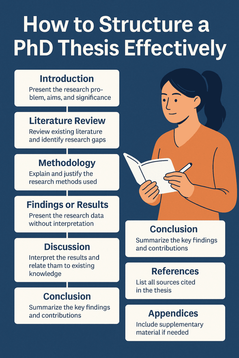 Effective Guide: How to Structure a PhD Thesis Effectively - The Case ...