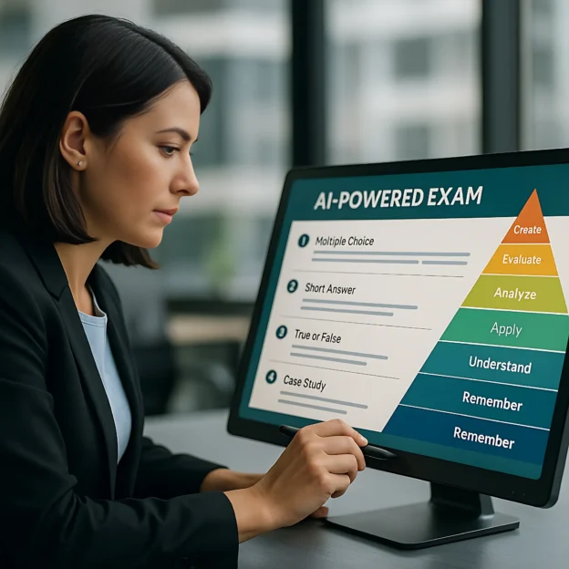 Incorporating AI into Exam Design for Better Outcomes - The Case HQ Online