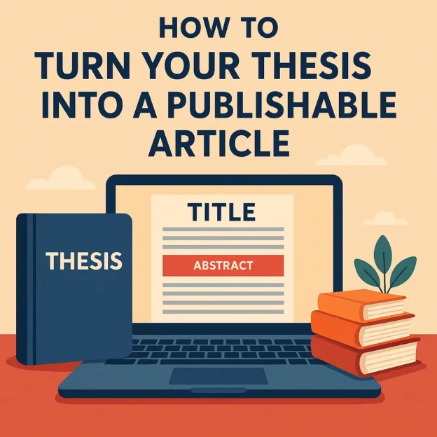 How to Turn Your Thesis into a Publishable Article - The Case HQ Online